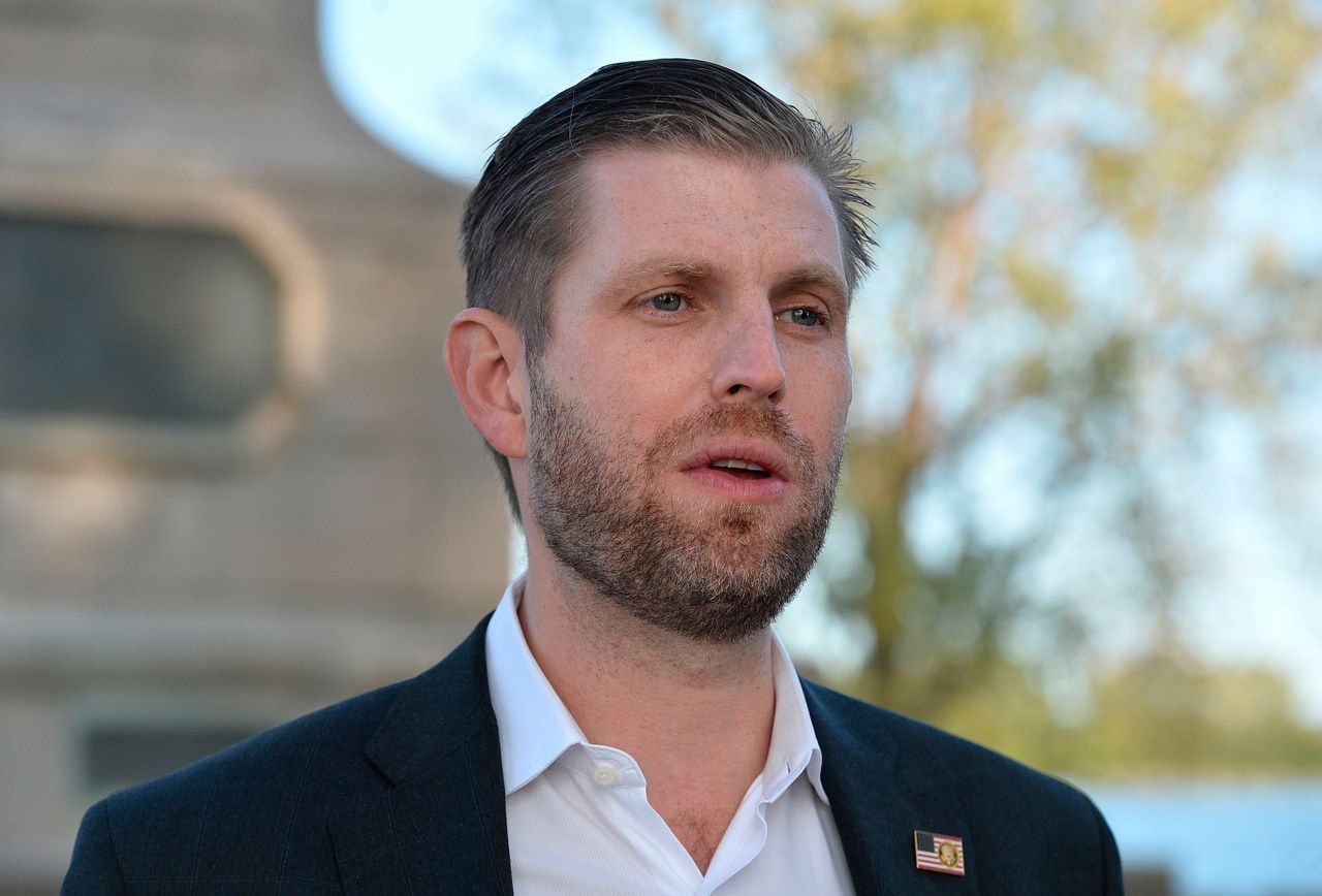 Eric Trump slated to talk with NY investigators via video