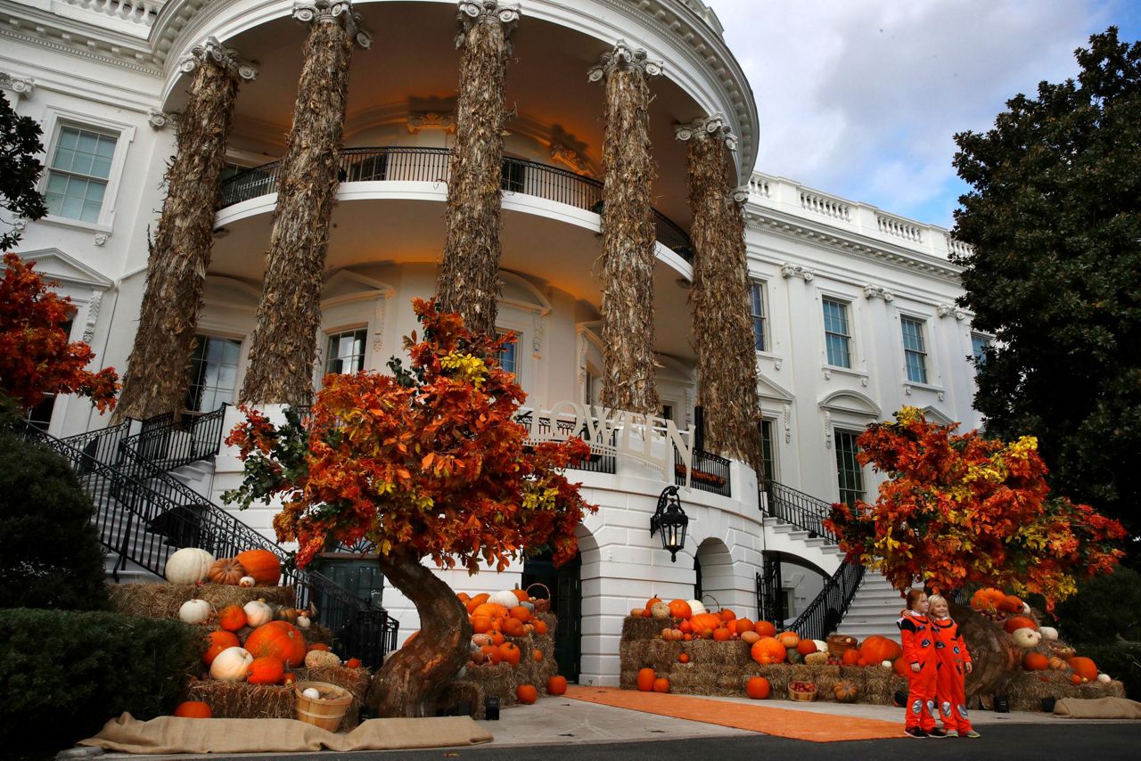 President Trump marks Halloween at the White House