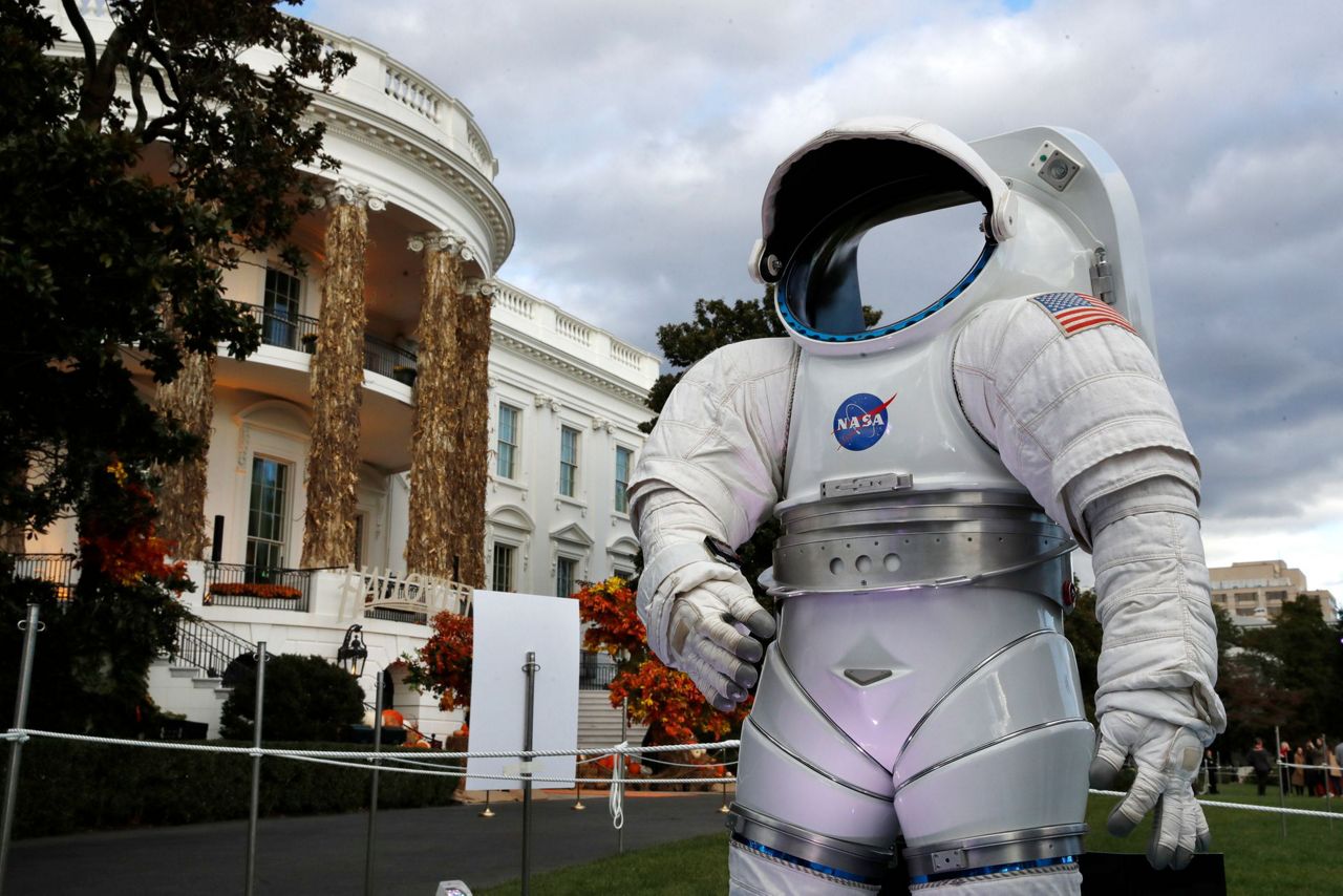President Trump marks Halloween at the White House