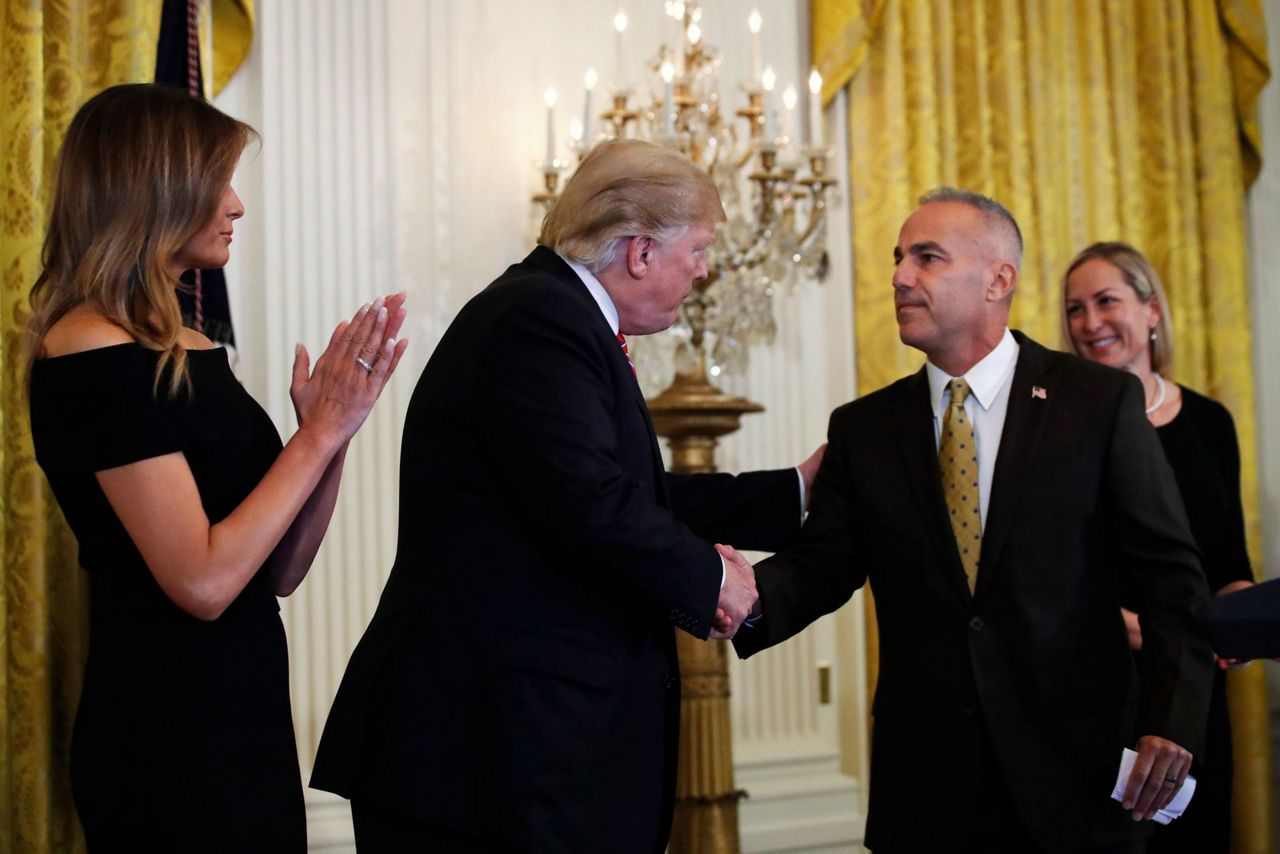 Trump celebrates Hanukkah with 8 Holocaust survivors
