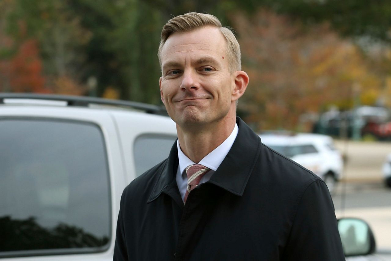 The Latest: Hill slams ‘fictional narrative’ about Ukraine