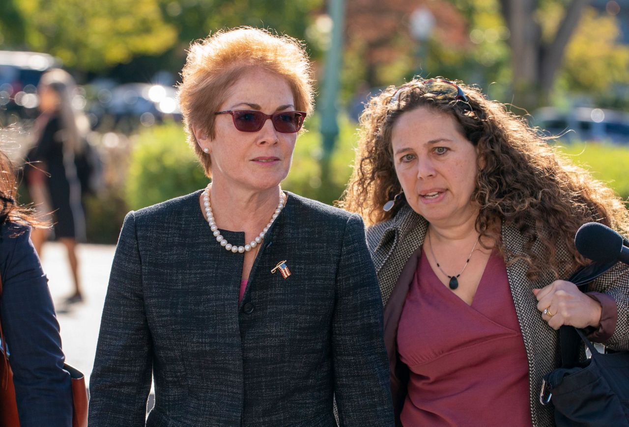 Former ambassador testifies that Trump pushed for her ouster