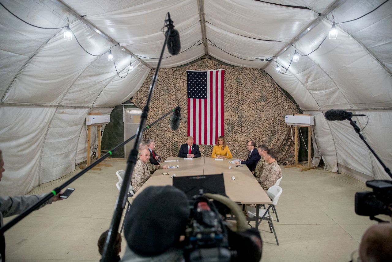 President Trump Makes Surprise Trip to Iraq
