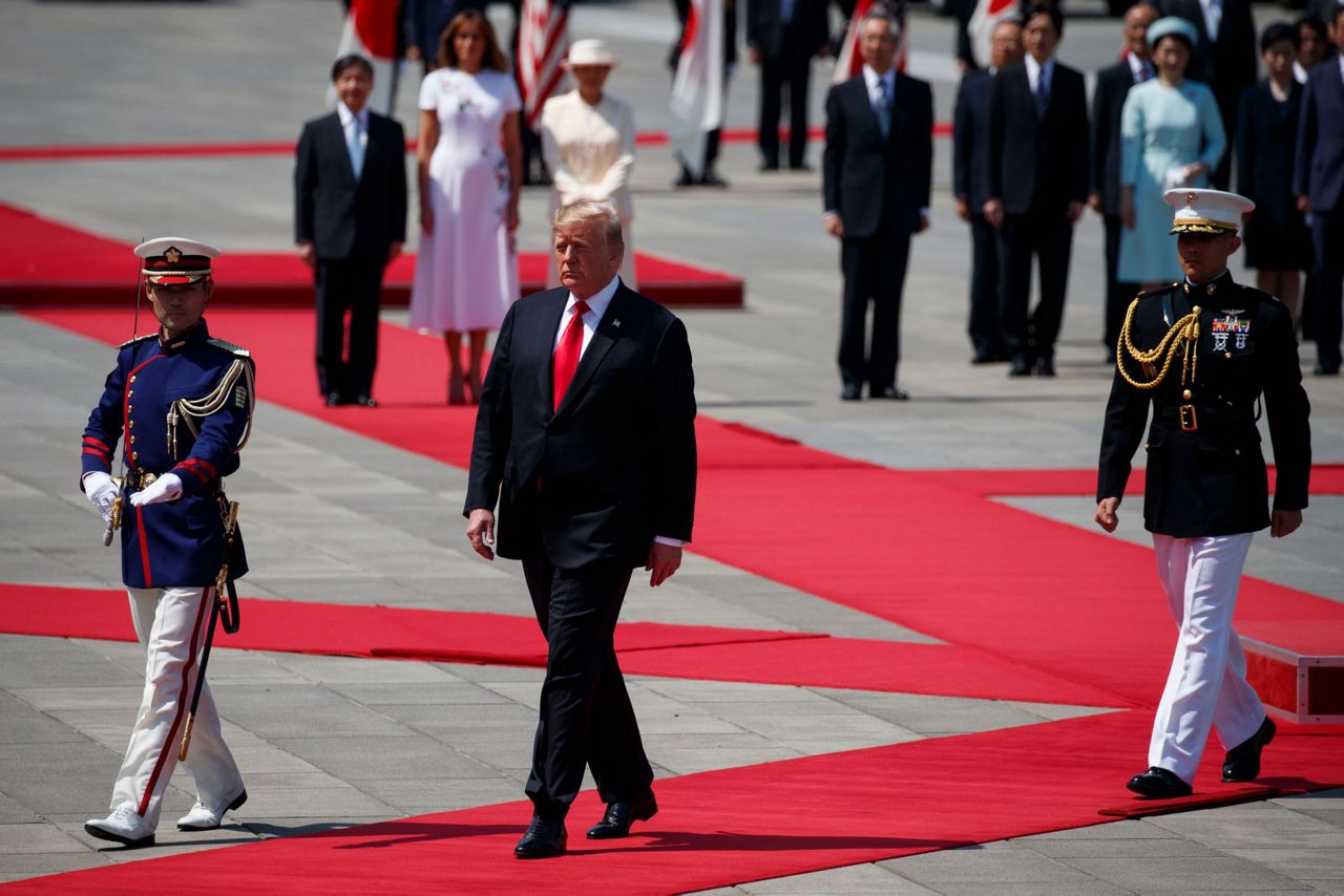 Trump to be first head of state to meet Japan's new emperor