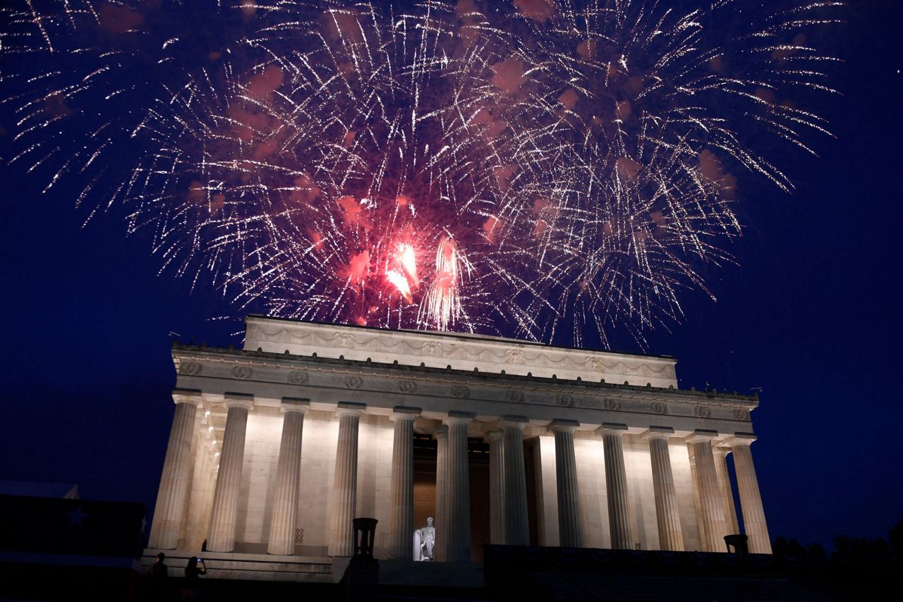 Trump's DC July 4th: fireworks and face masks