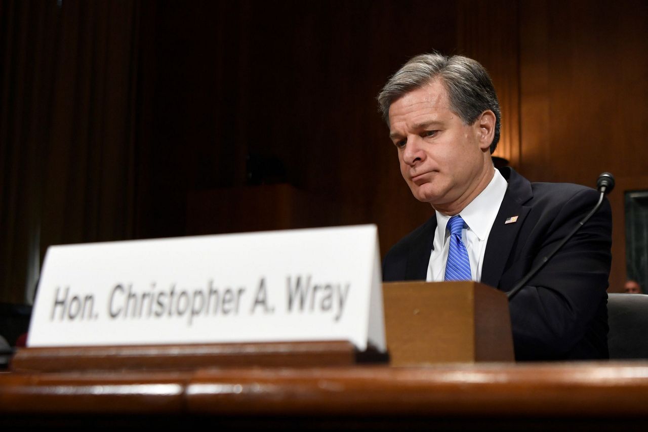 The Latest: FBI chief Wray says China poses a serious threat