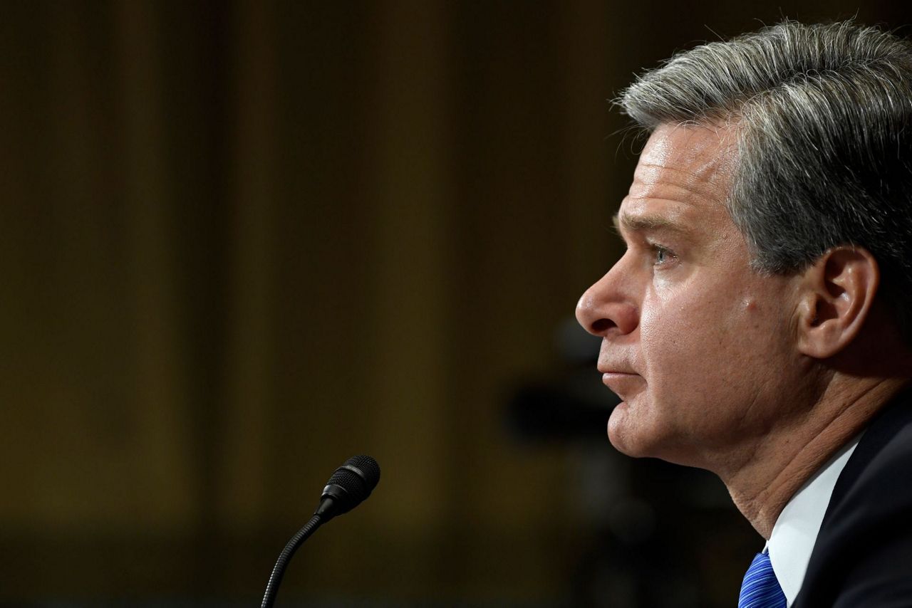 The Latest: FBI chief Wray says China poses a serious threat