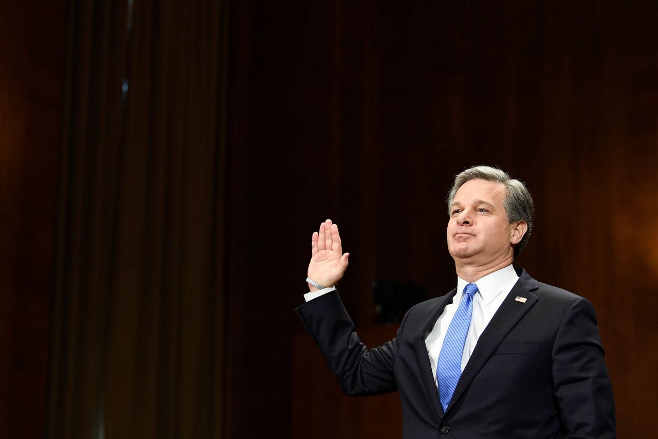 The Latest: FBI chief Wray says China poses a serious threat