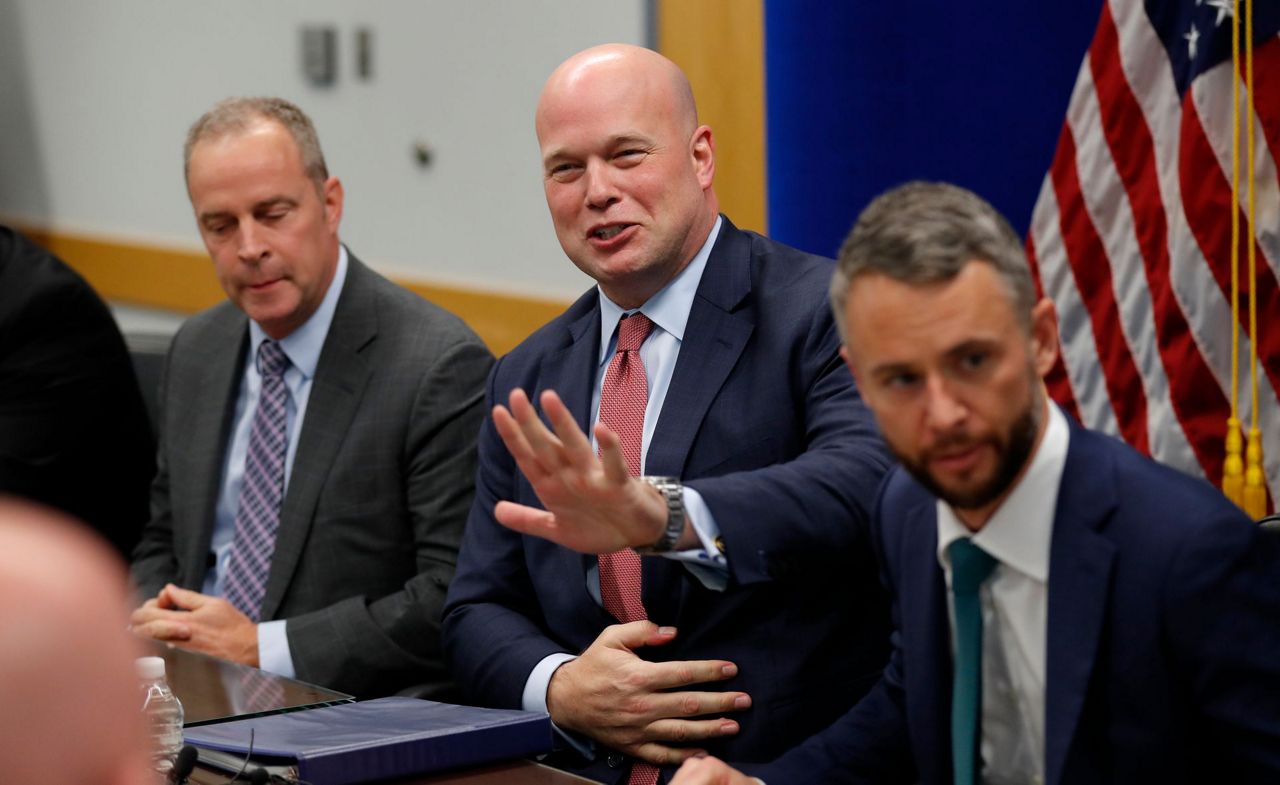 Justice legal opinion backs Whitaker's naming as acting AG