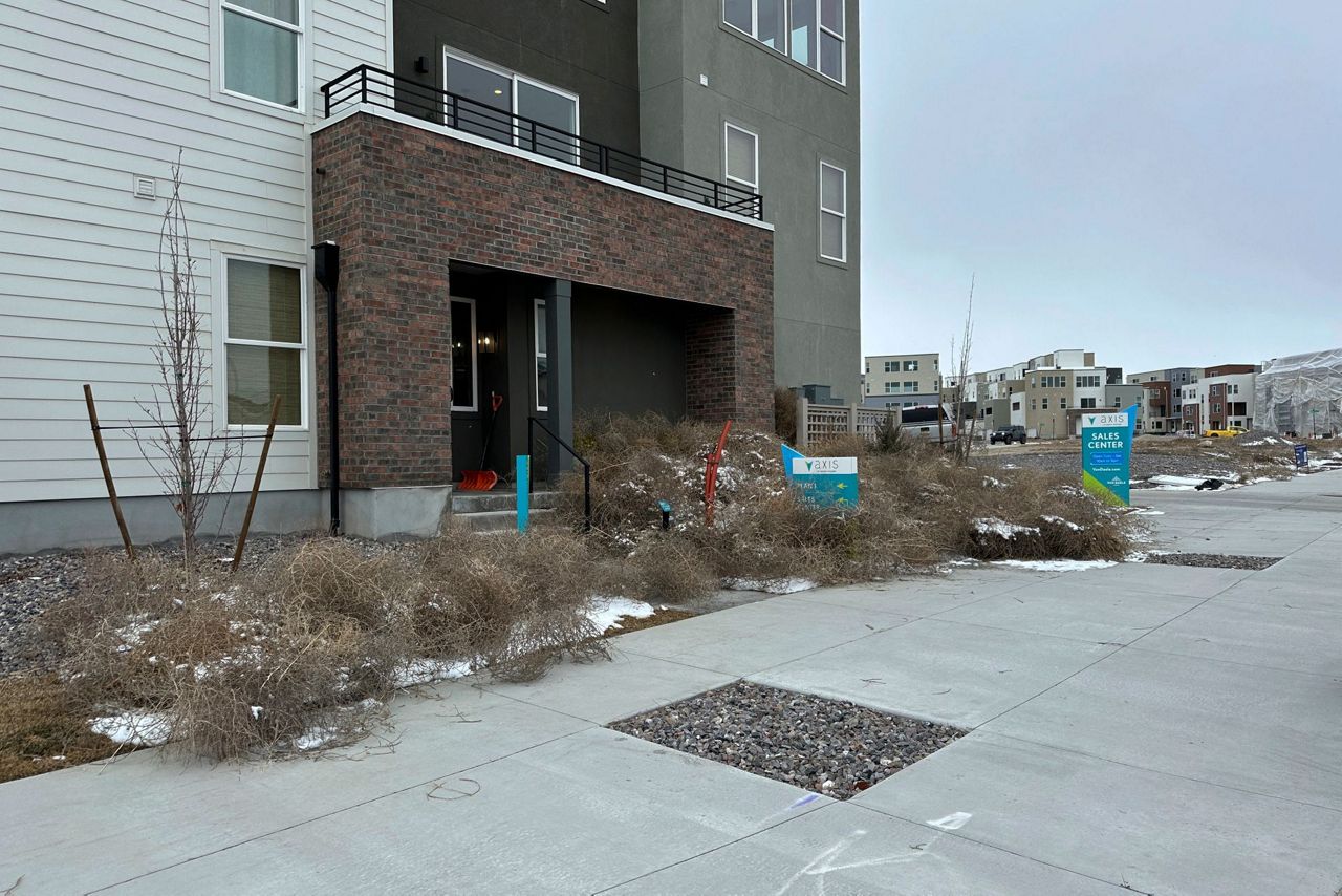Iconic Old West tumbleweeds roll in and blanket parts of suburban Salt ...