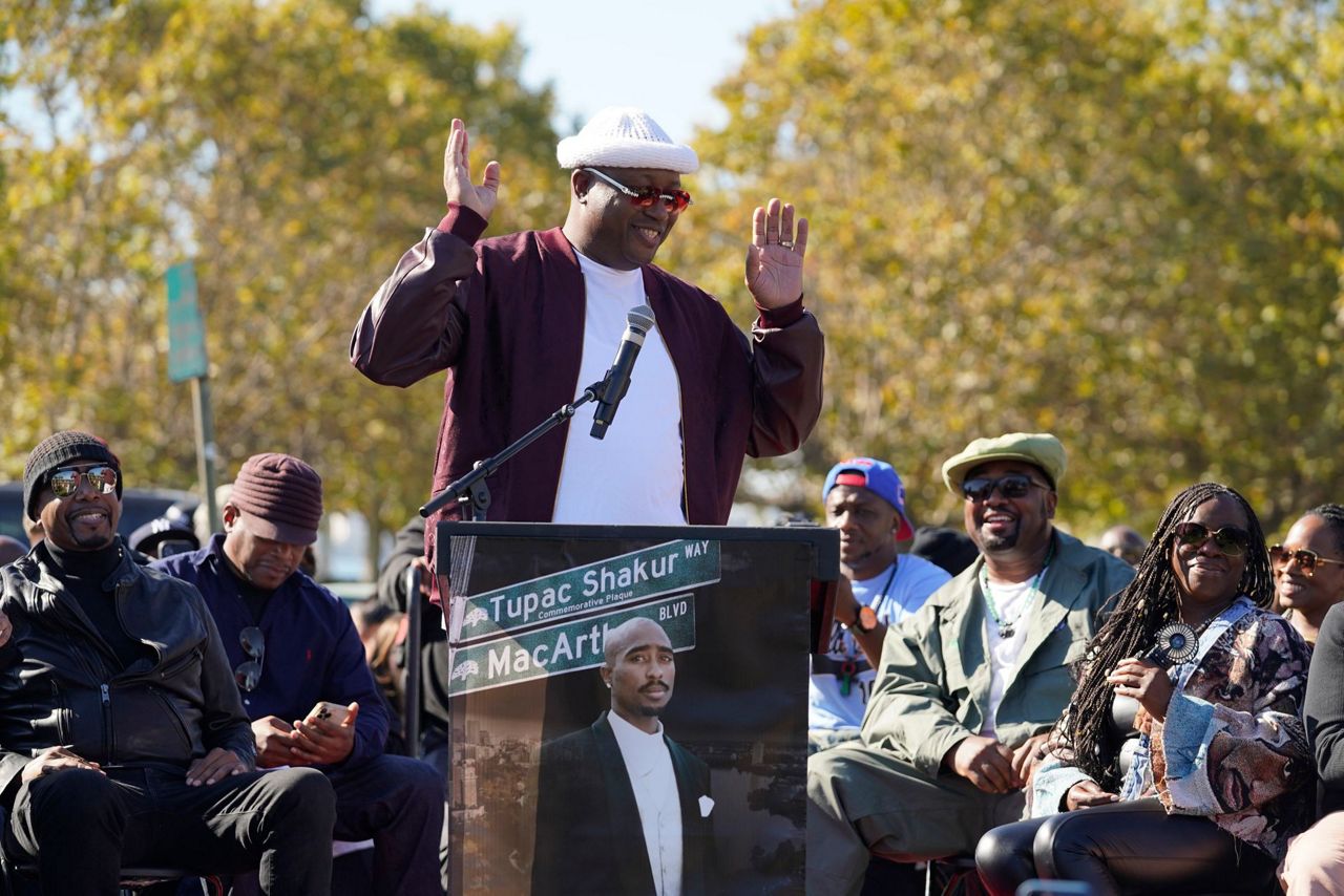 Tupac Shakur has an Oakland street named for him 27 years after his death