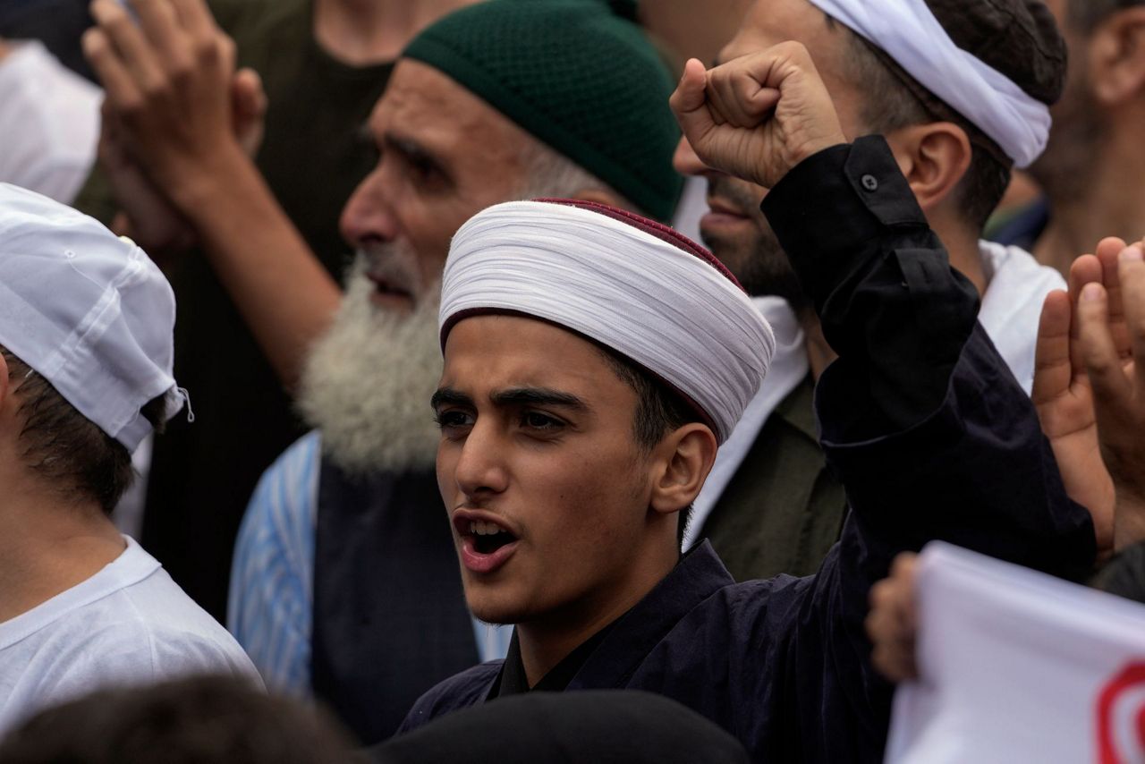 Anti-LGBTQ protest in Turkey backs protecting family values