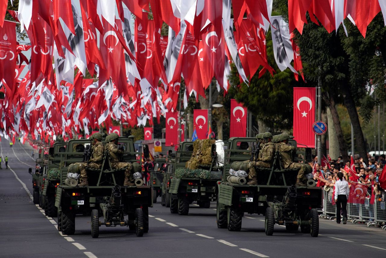 Turkey celebrates 100th anniversary of republic with fireworks and navy ...