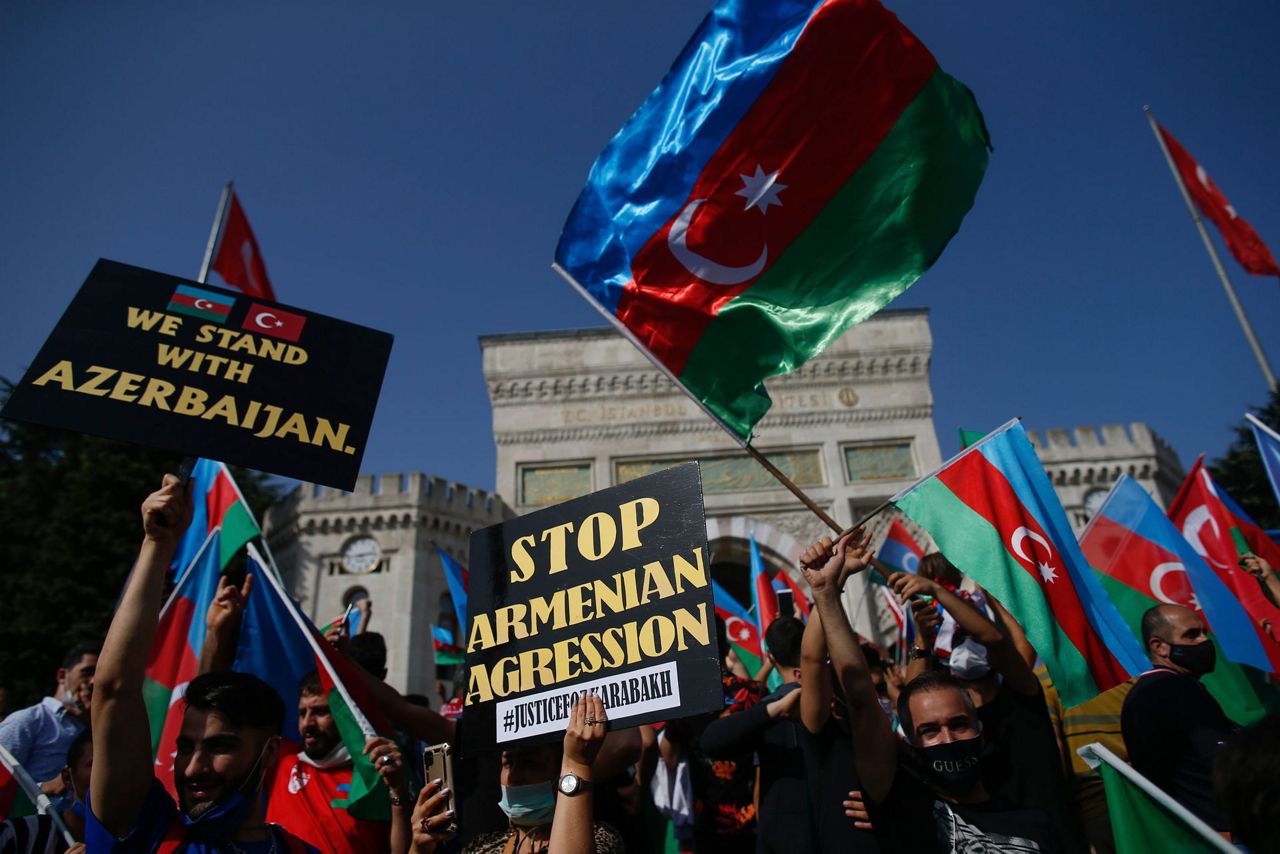 Azerbaijan's No. 2 city targeted in fighting with Armenia