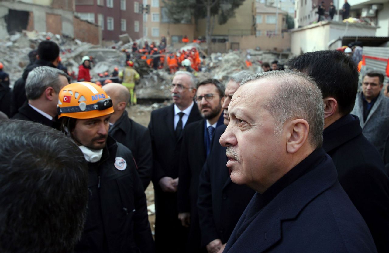 Death toll rises to 16 In Istanbul building collapse