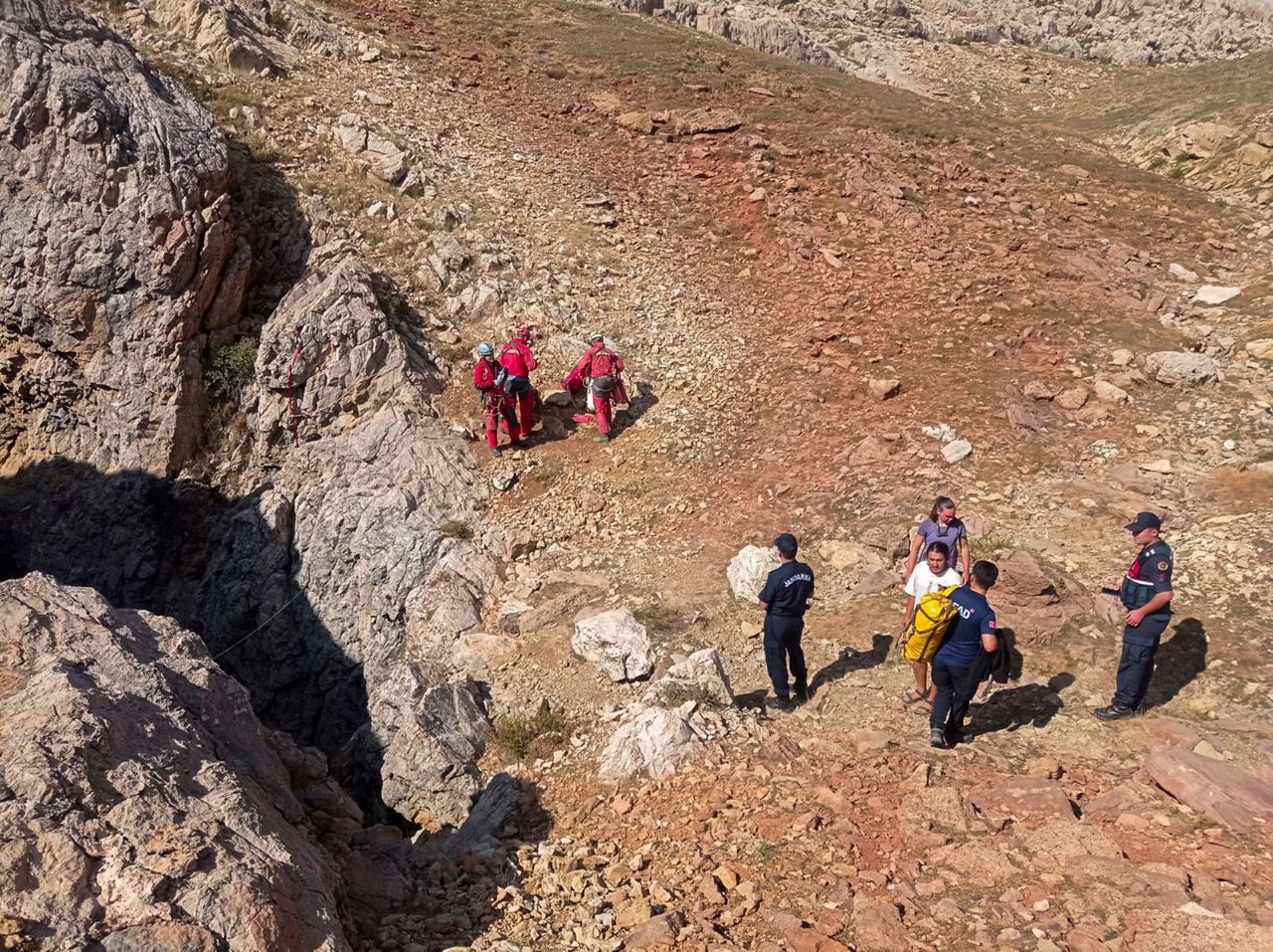 Rescue efforts are underway for an American caver who fell ill while ...