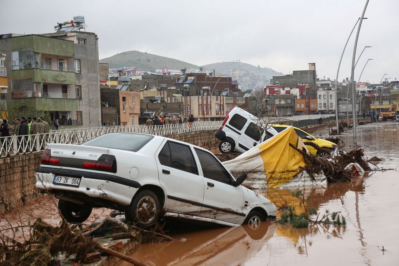 Turkey floods kill 5 in earthquake-affected provinces