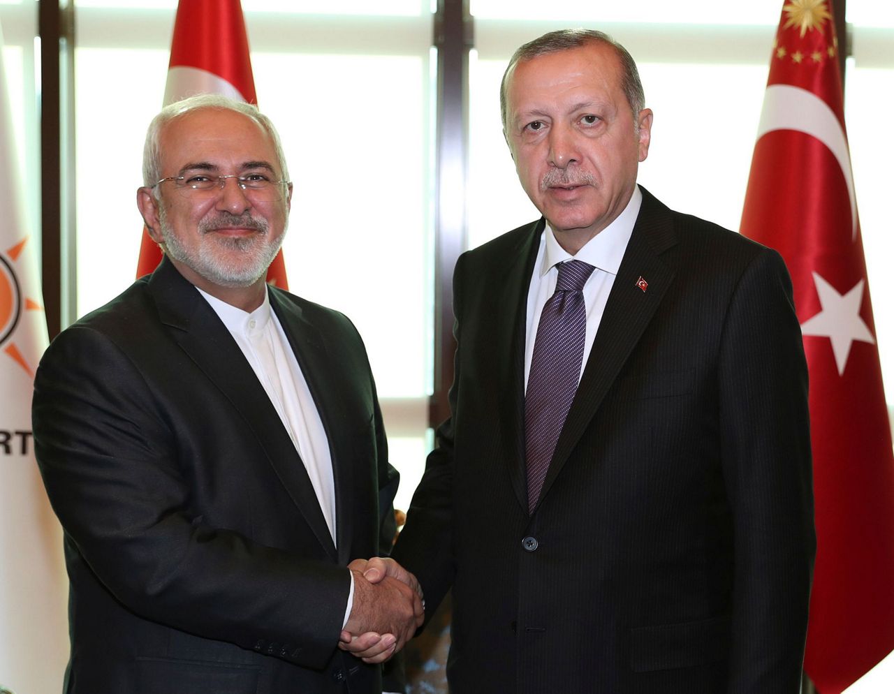 Turkey's Erdogan, Iranian FM meet to discuss Syria