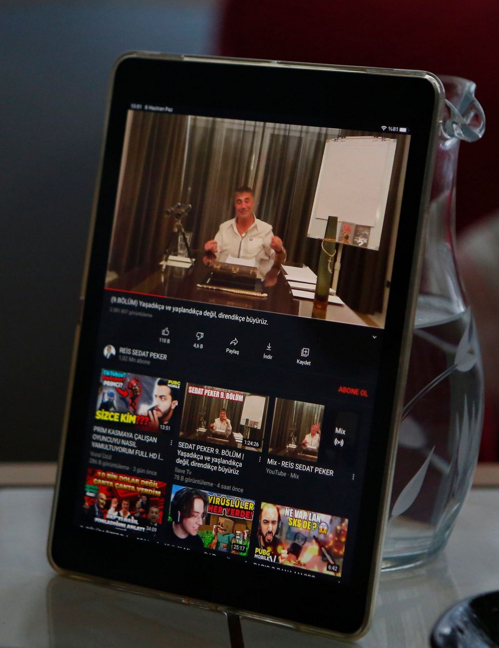 Turkish mafia boss dishes dirt, becomes YouTube phenomenon