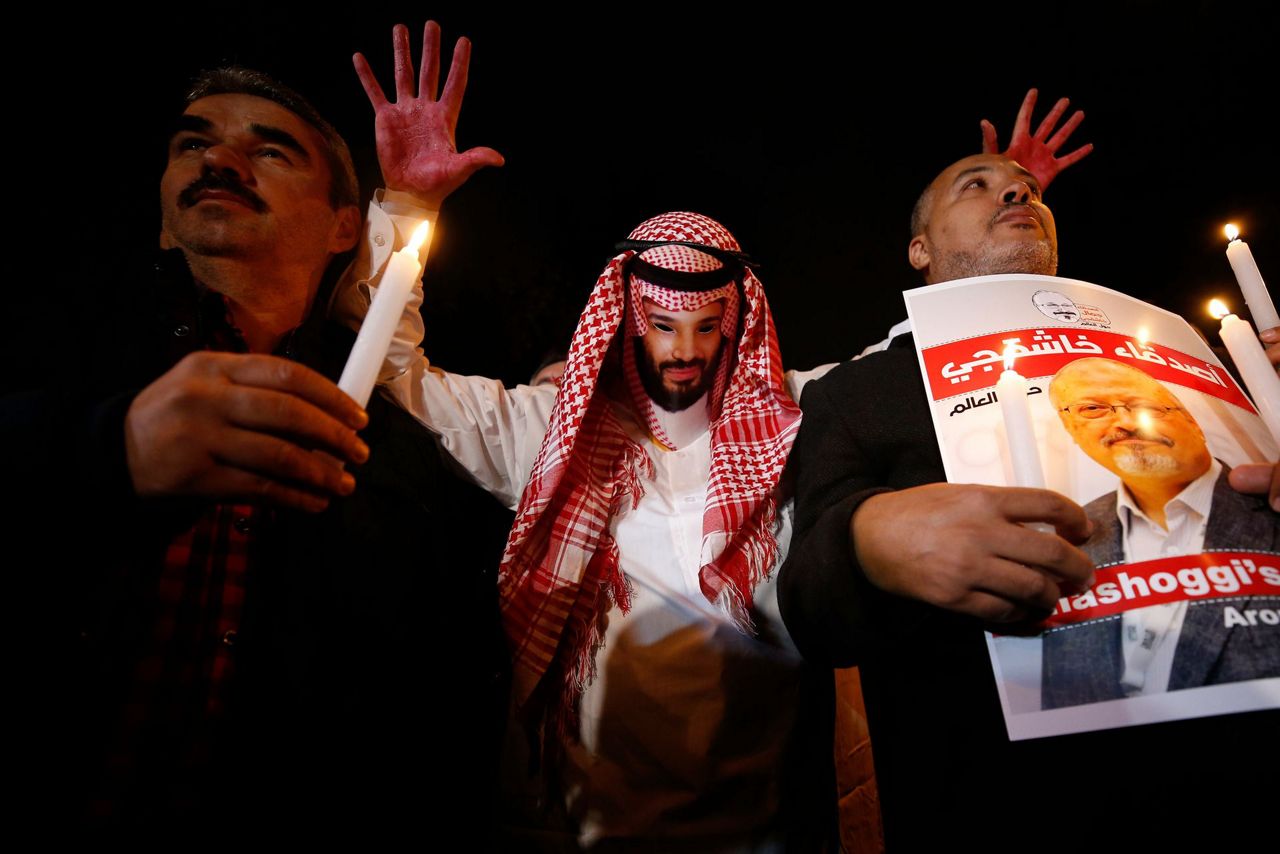 The Latest: Saudi prosecutors: Writer's killing premeditated