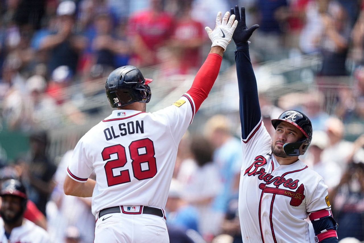 Acuña, Olson have Braves on a roll with majors' most powerful lineup