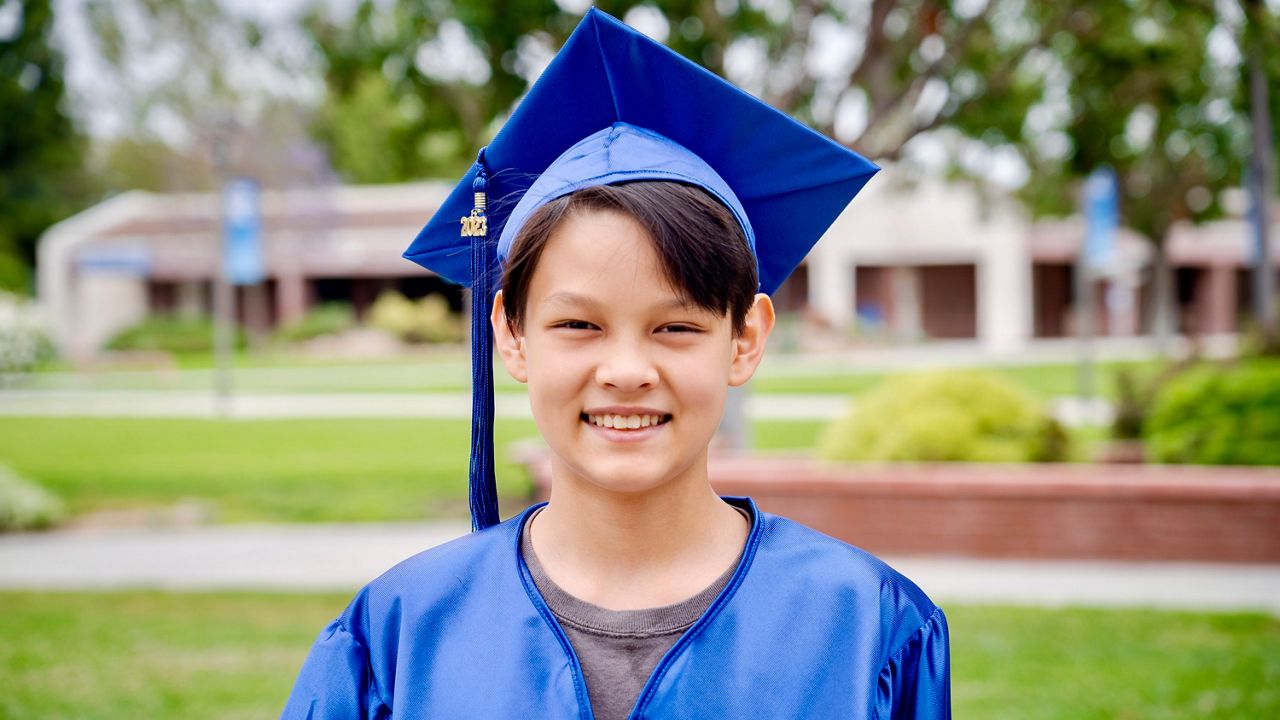 Girl, 11, graduates from Irvine Valley College