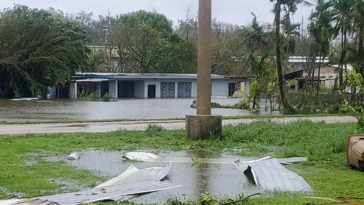 Guam 'very blessed' with no early reports of major damage in the messy ...
