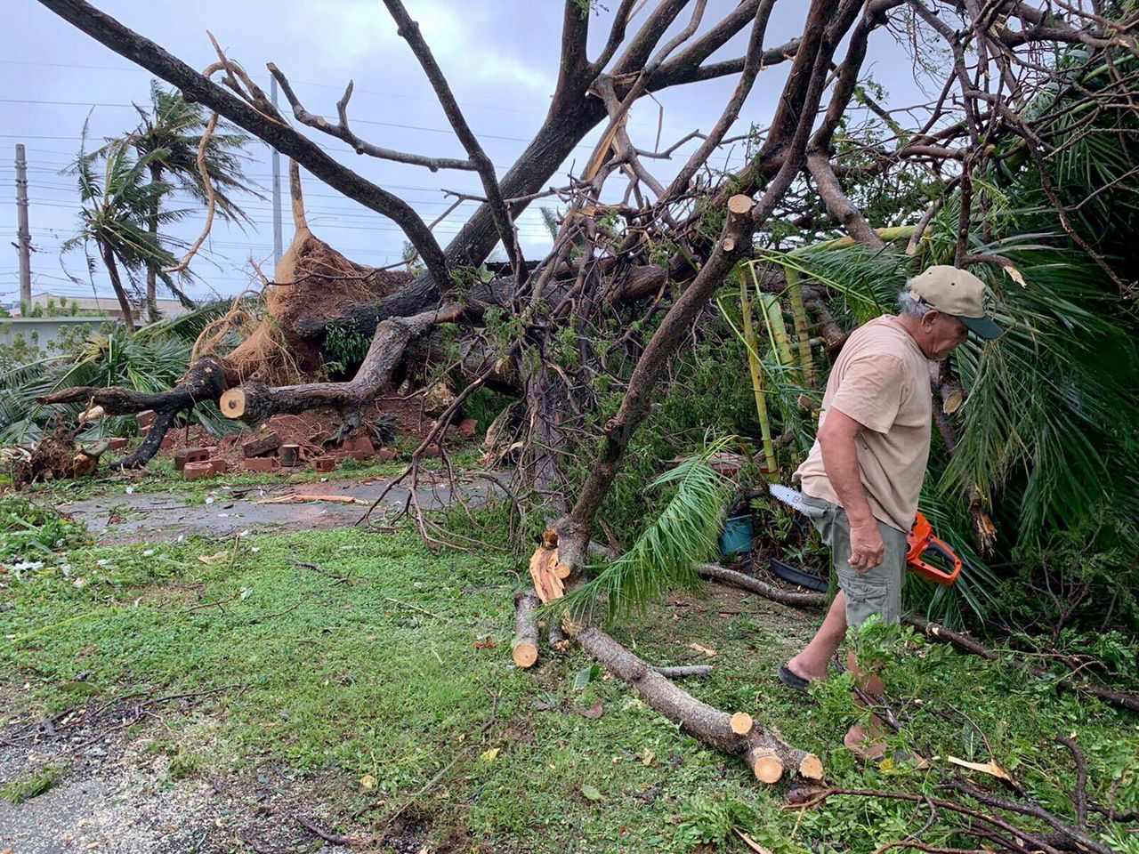 Guam 'very blessed' with no early reports of major damage in the messy ...