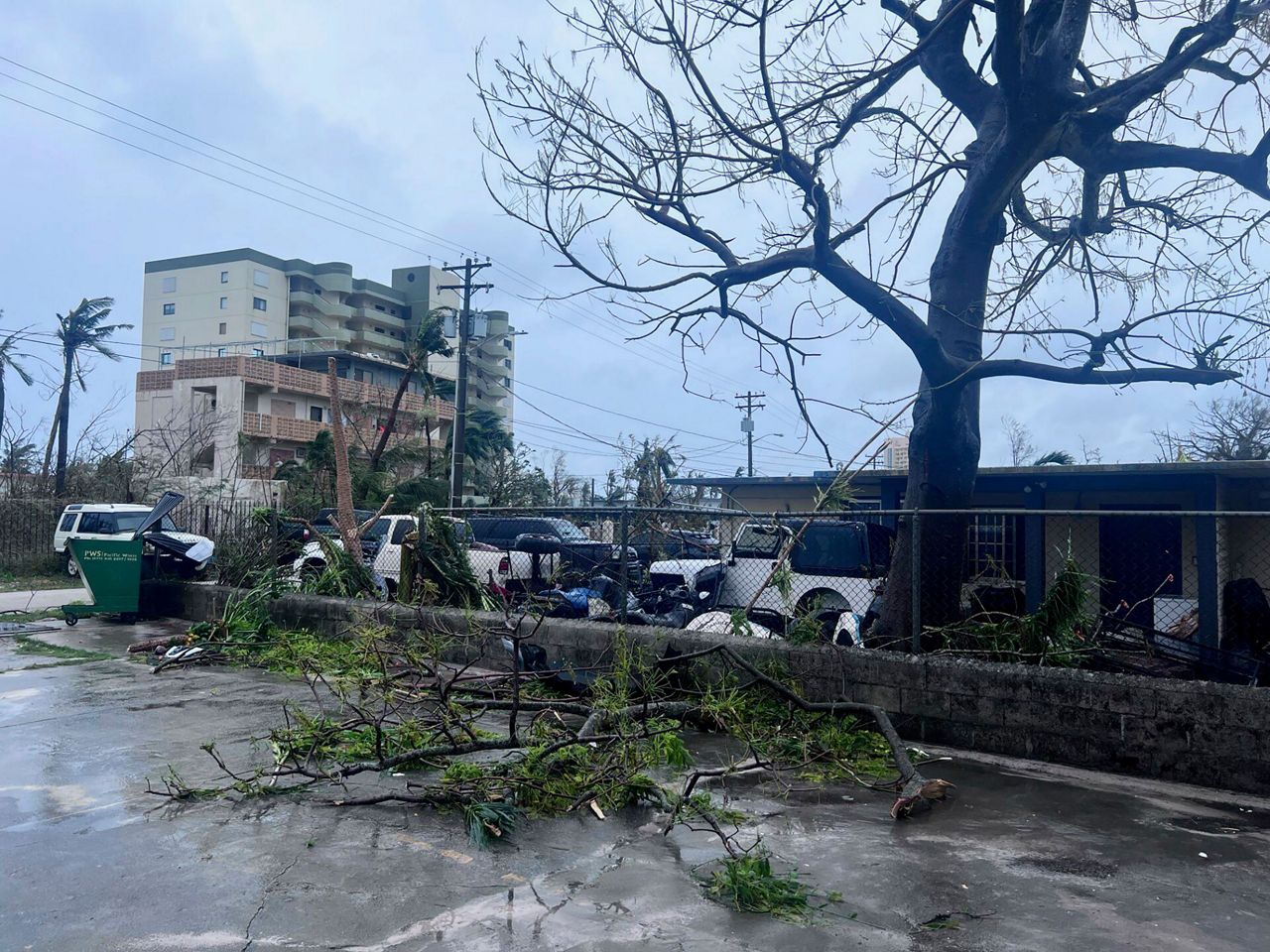 Guam 'very blessed' with no early reports of major damage in the messy ...