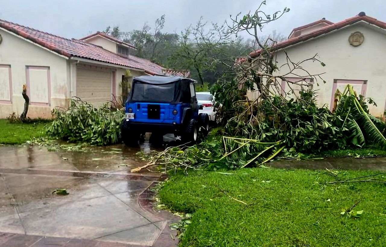 Guam 'very blessed' with no early reports of major damage in the messy ...