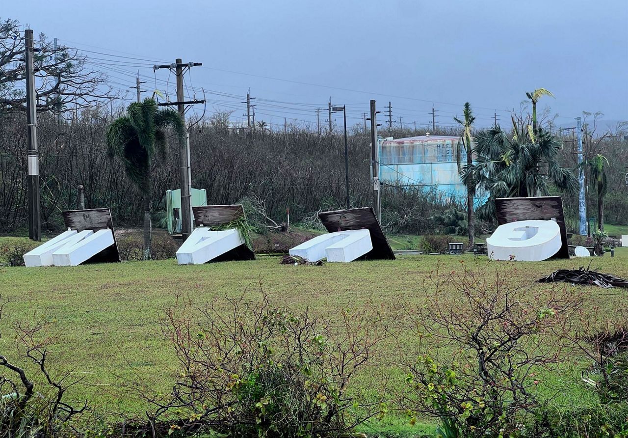 Guam 'very blessed' with no early reports of major damage in the messy ...