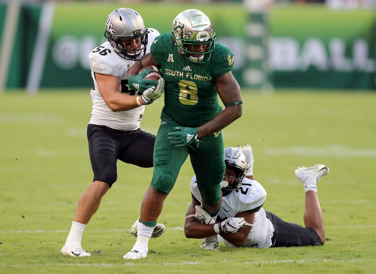 No. 8 UCF remains unbeaten, but loses QB Milton in 38-10 win