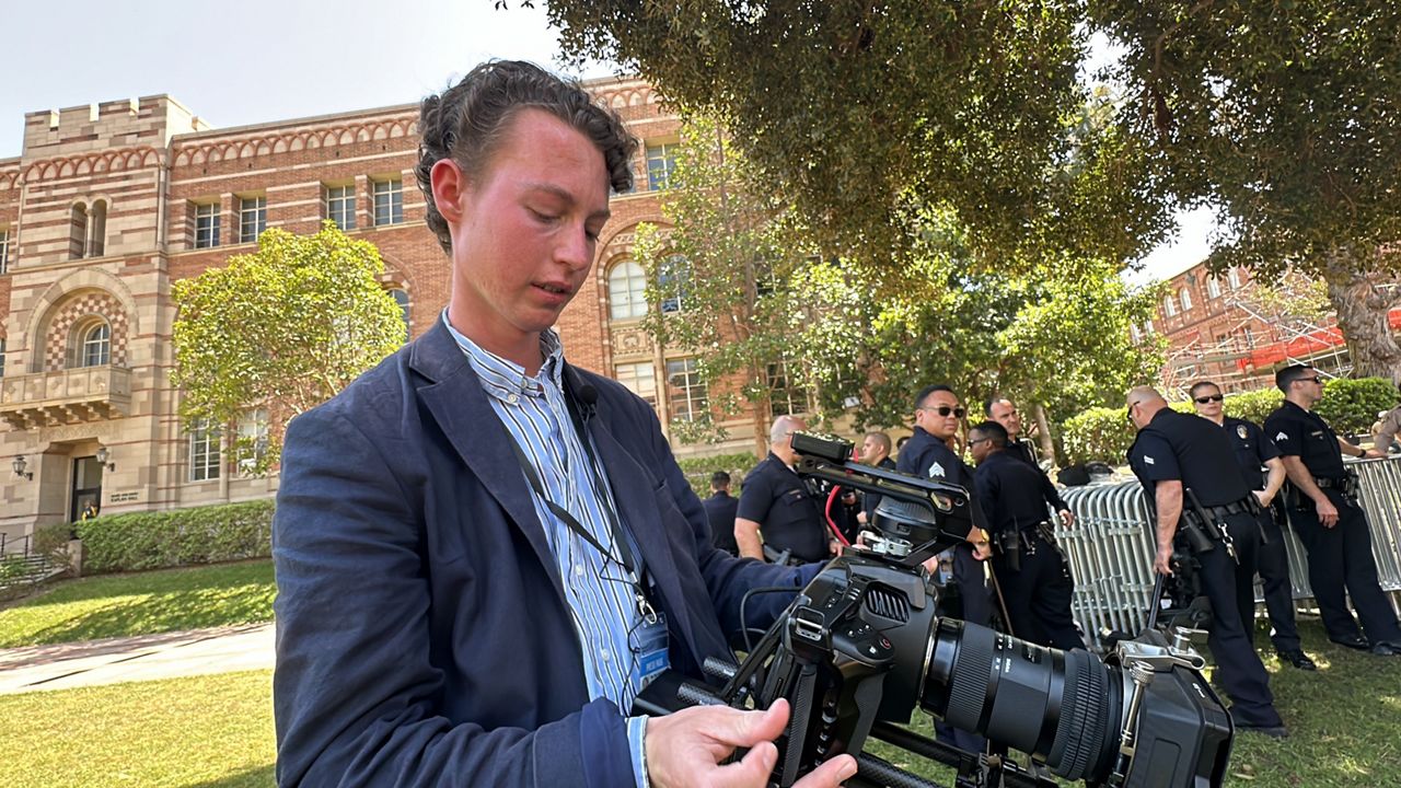 Counter protesters storm UCLA Pro-Palestinian encampment