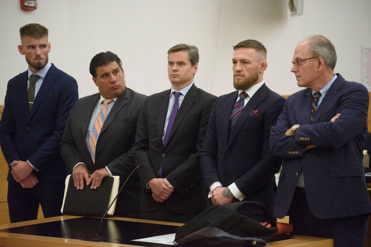 MMA star Conor McGregor back in court amid melee plea talks