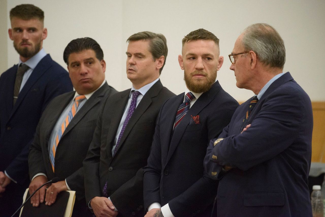 MMA star Conor McGregor back in court amid melee plea talks