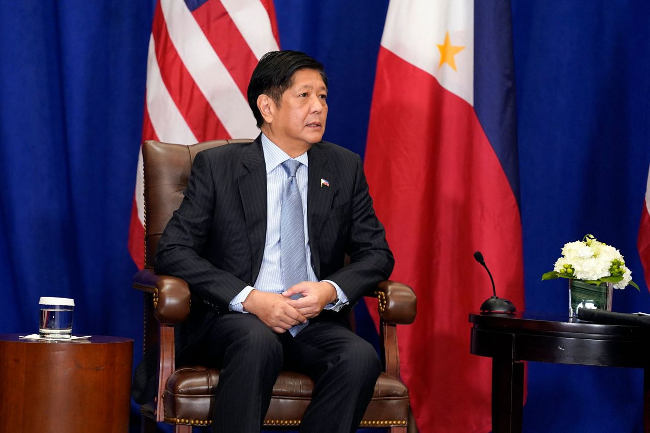 Biden holds his first meeting with Philippine leader Marcos