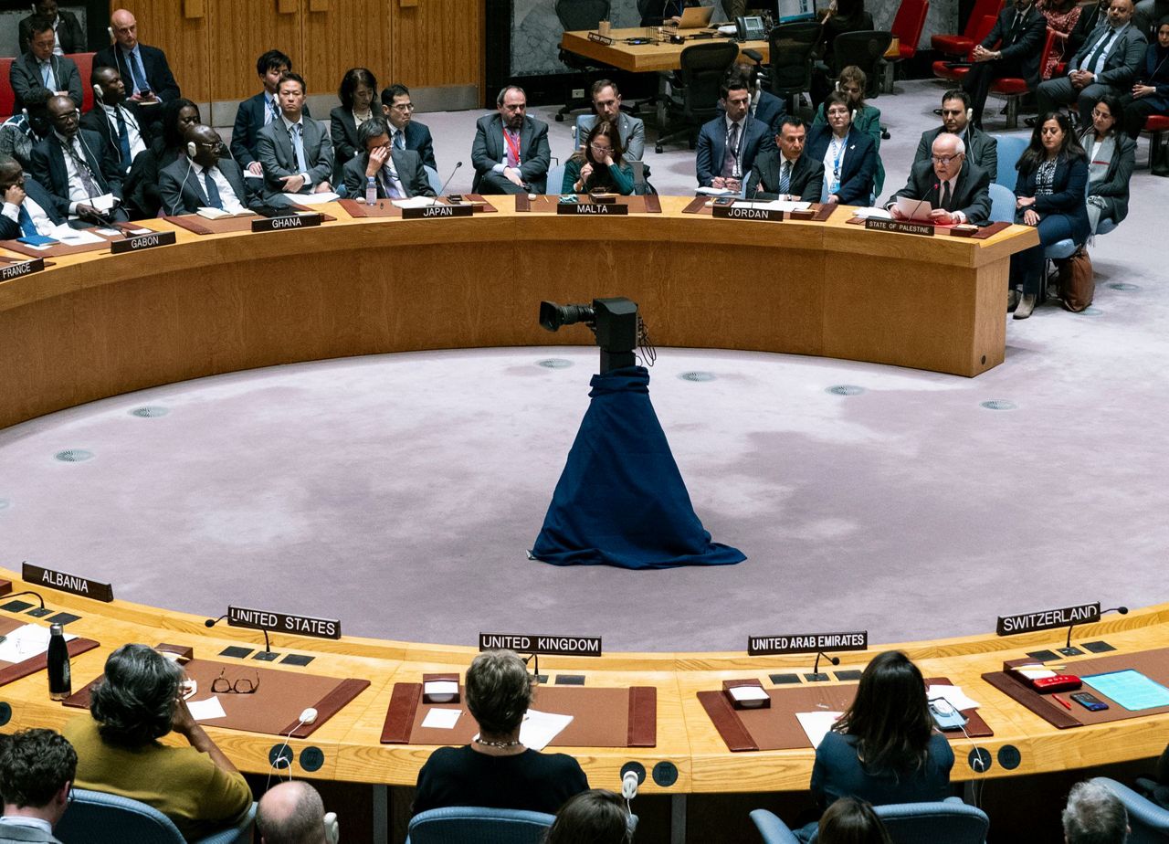 US vetoes UN resolution condemning Hamas' attacks on Israel