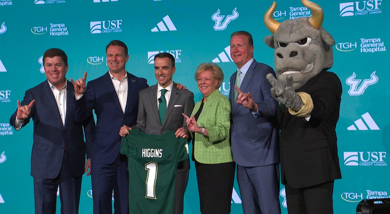 New CEO of USF Athletics, Rob Higgins, bleeds green and gold