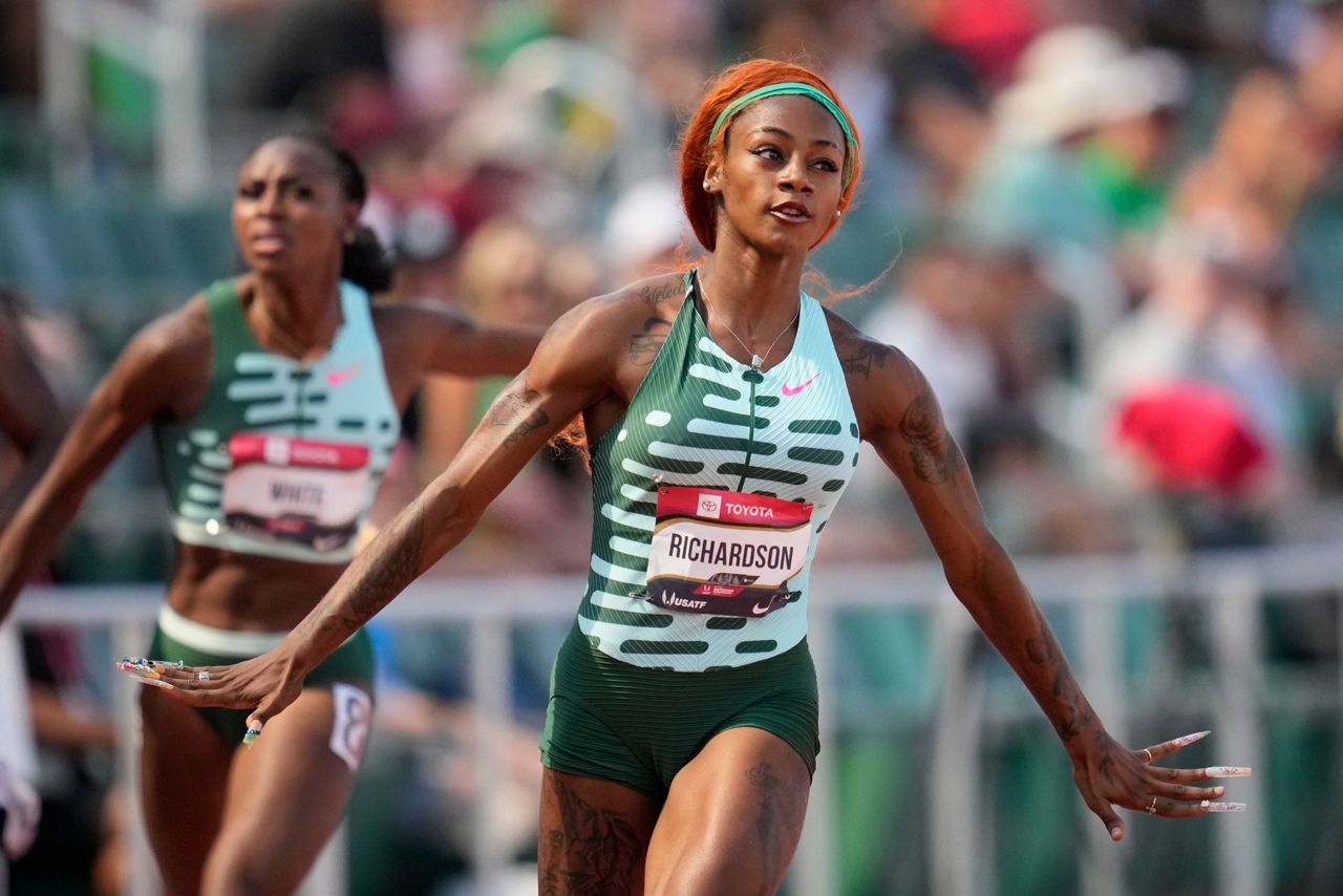 Sha'Carri Richardson wins 100 meters at US championships in 10.82