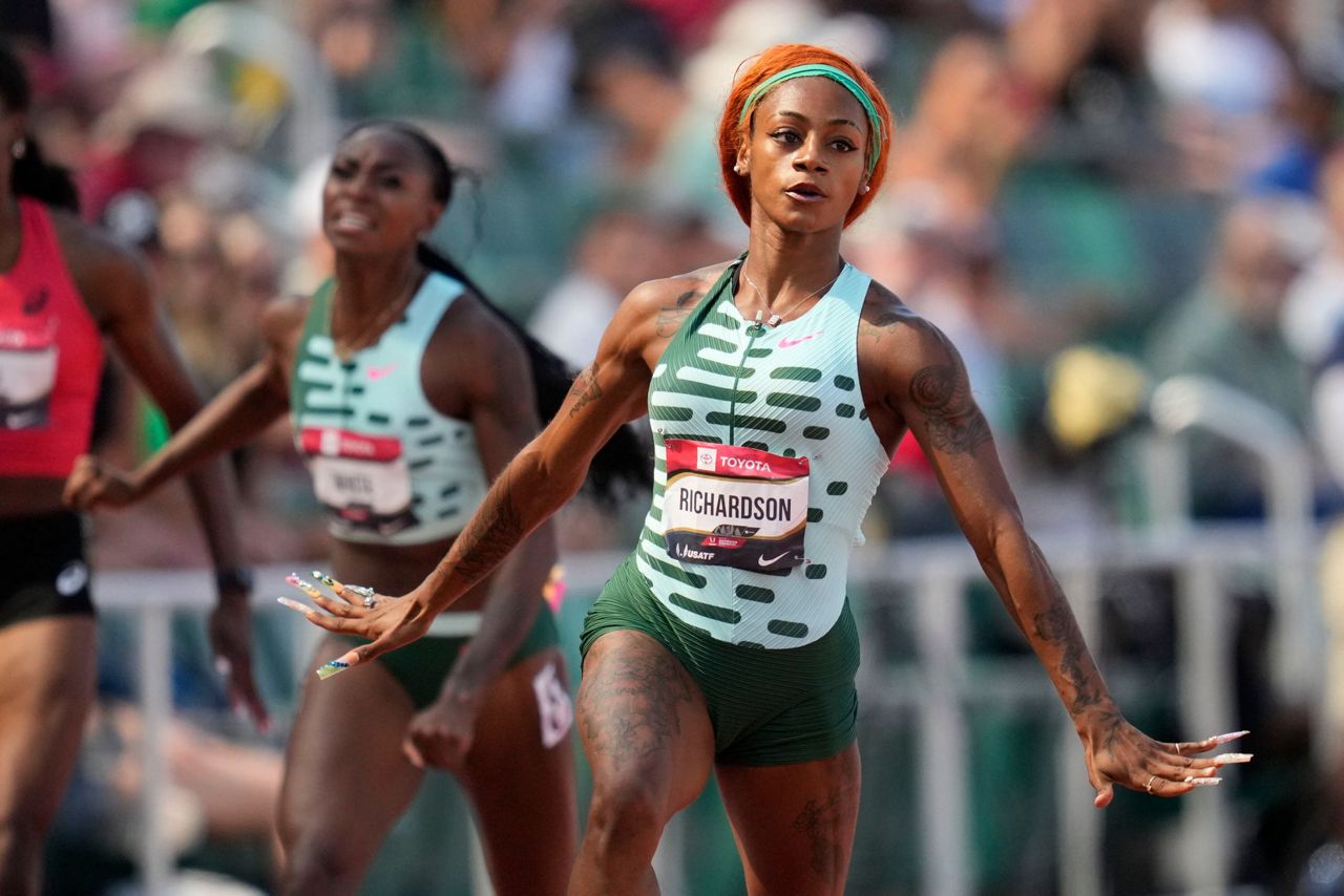 Sha'Carri Richardson wins 100 meters at US championships in 10.82