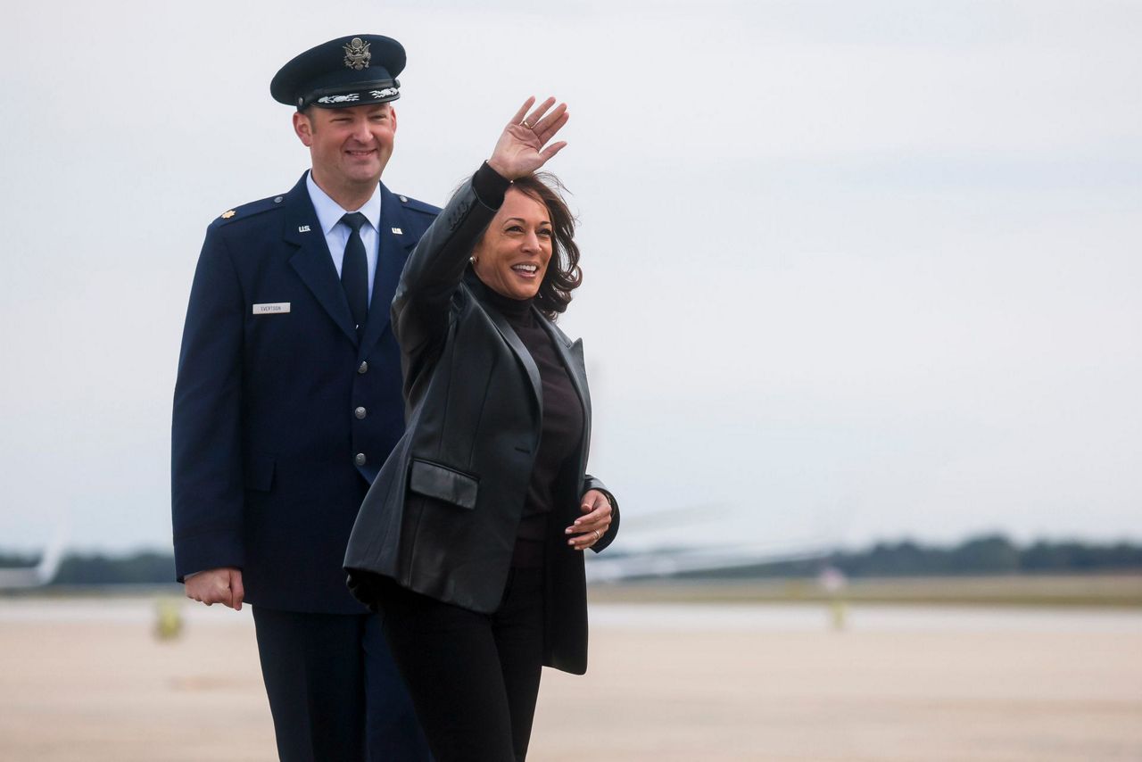 Ceremony and controversy await Harris during visit to Asia