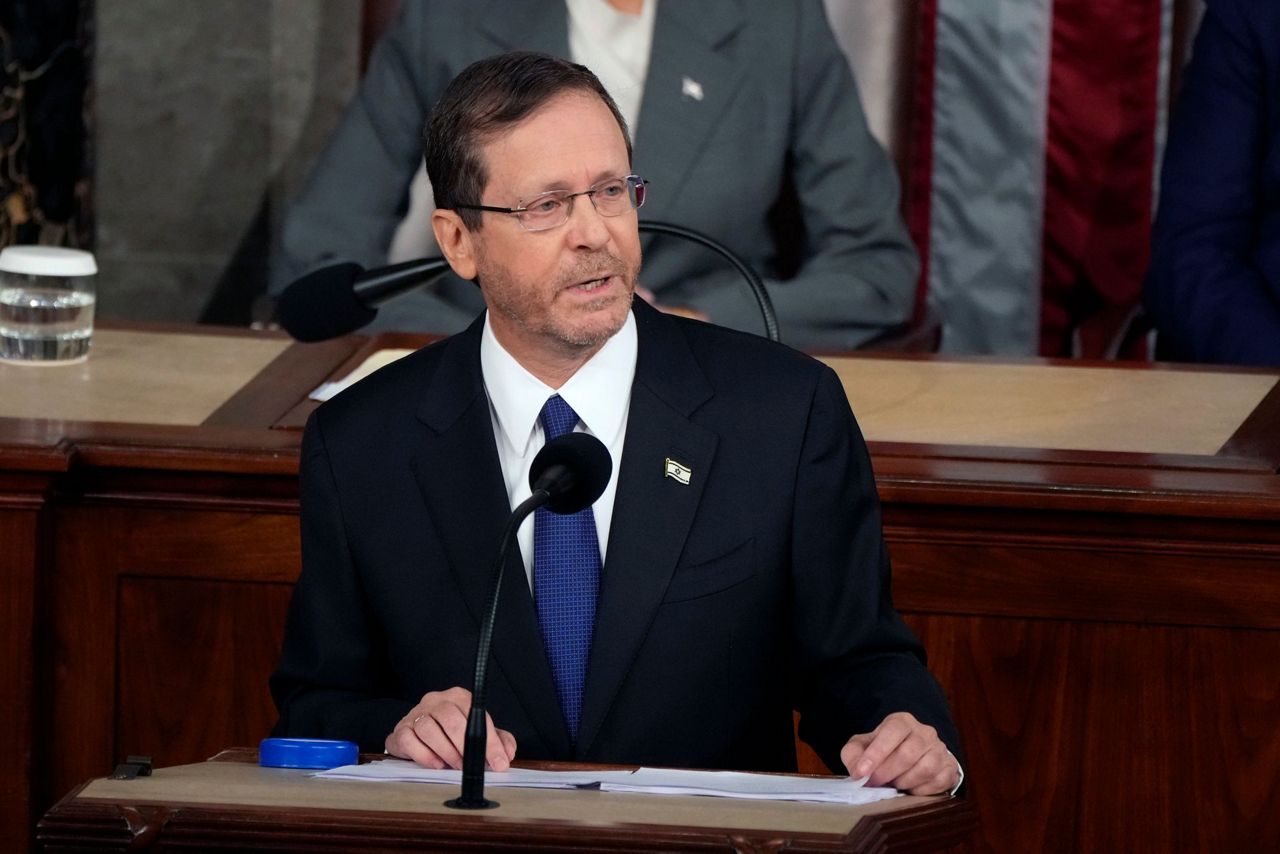 Israeli president's speech to Congress highlights 'unbreakable bond ...