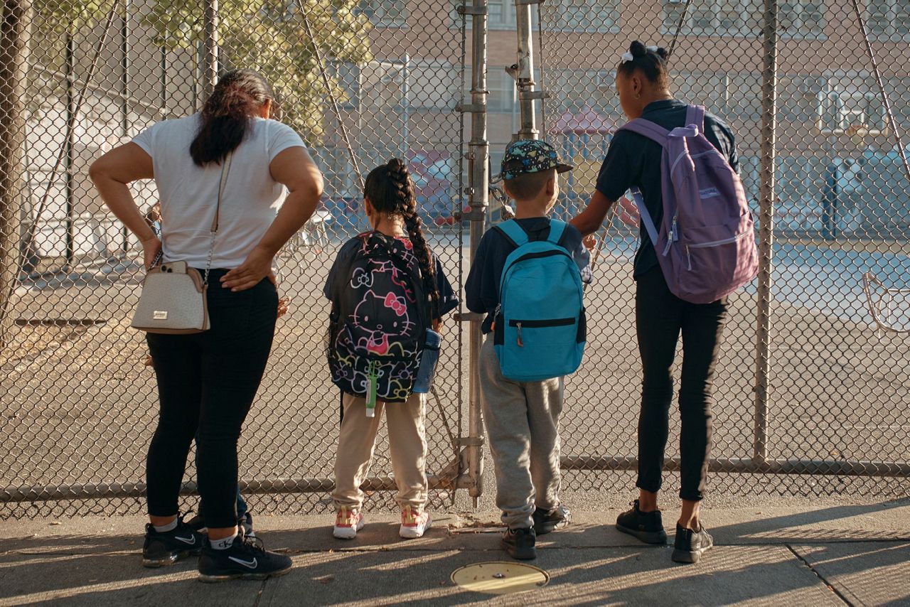 First day of school jitters: Influx of migrant children tests ...