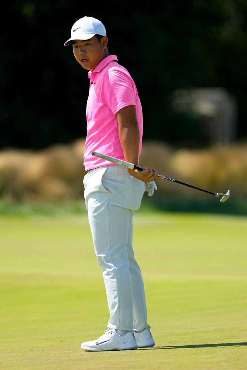 US Open a fairly clean ride for Tom Kim on moving day