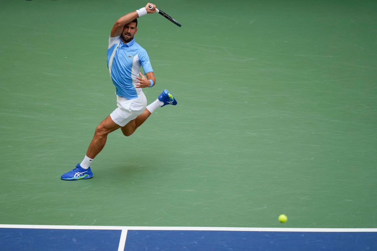 Novak Djokovic beats Taylor Fritz at the US Open to reach his record ...