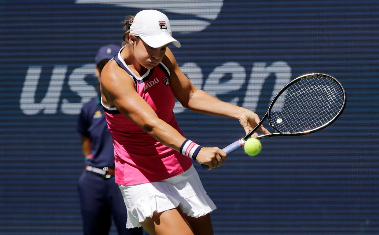 The Latest: US Open play begins, with 8 ex-champs in lineup
