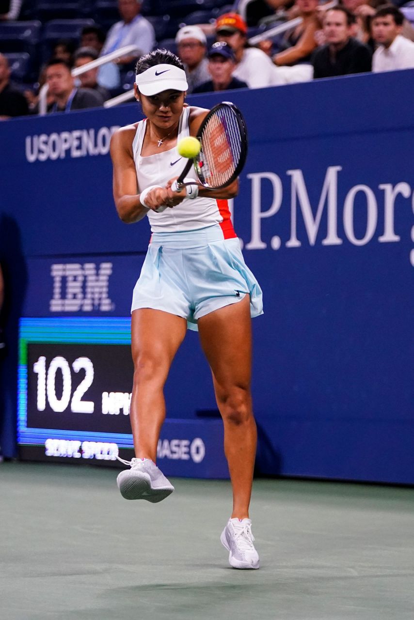 Raducanu's US Open title defense ends with loss to Cornet