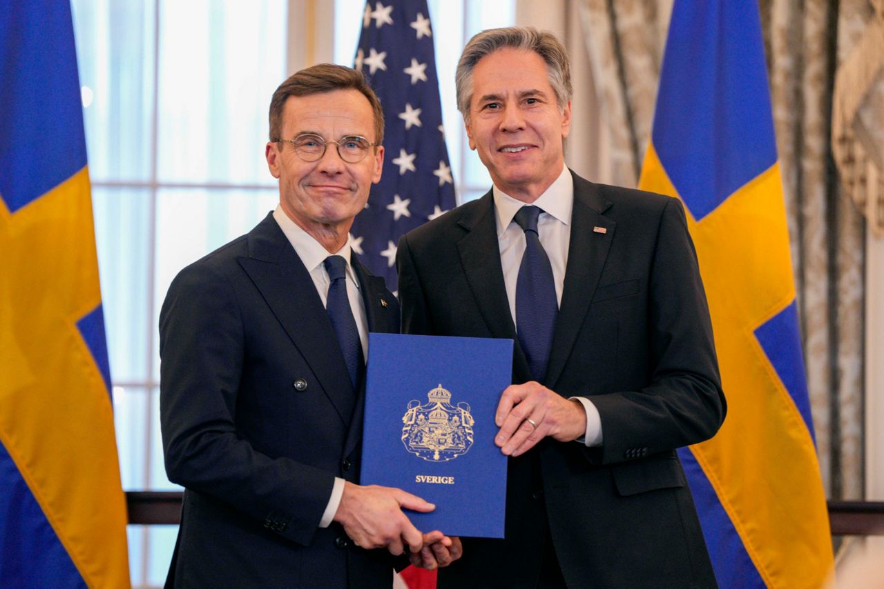 Sweden officially joins NATO, ending decades of post-World War II ...