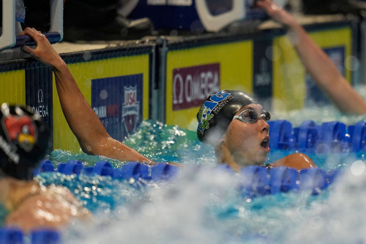 New star: Huske claims spot on Olympic swim team in 100 fly