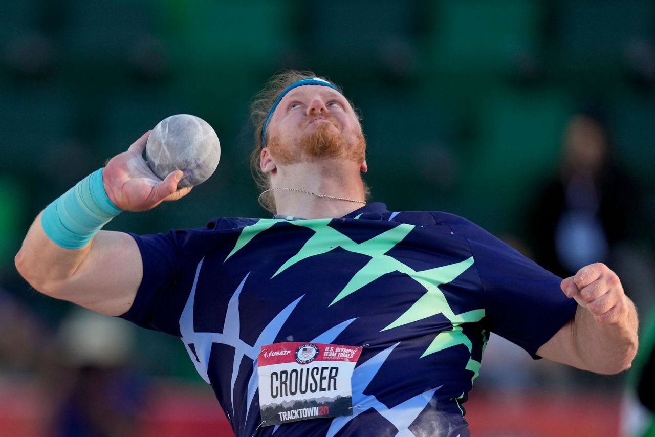 Ryan Crouser goes big, breaks 31-year old shot put record